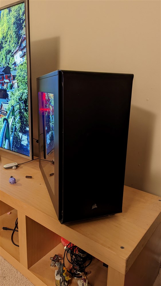 TV Entertainment Center - Micro Center Build