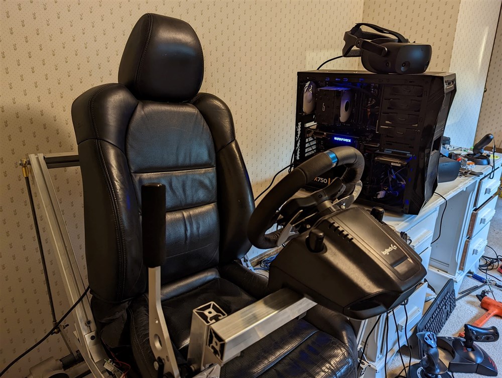 Racing Motion Sim Build Budget Edition - Micro Center Build