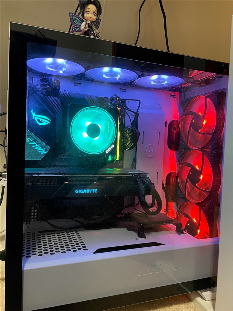 Second computer built. RGB Gaming Rig - Micro Center Build