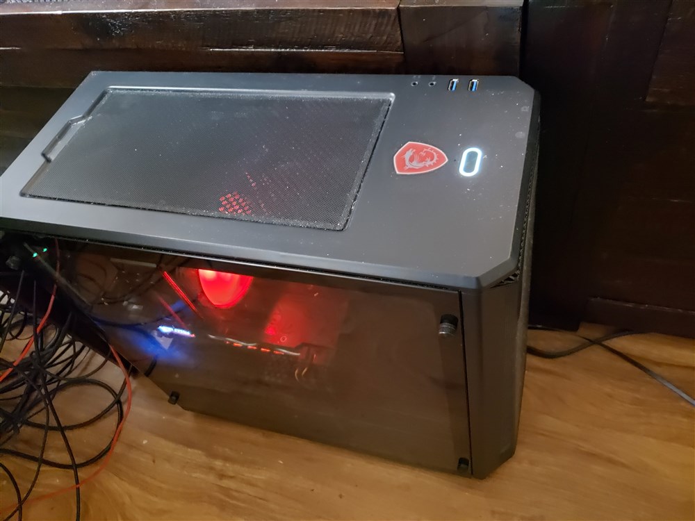 The Red Dragon - Micro Center Build