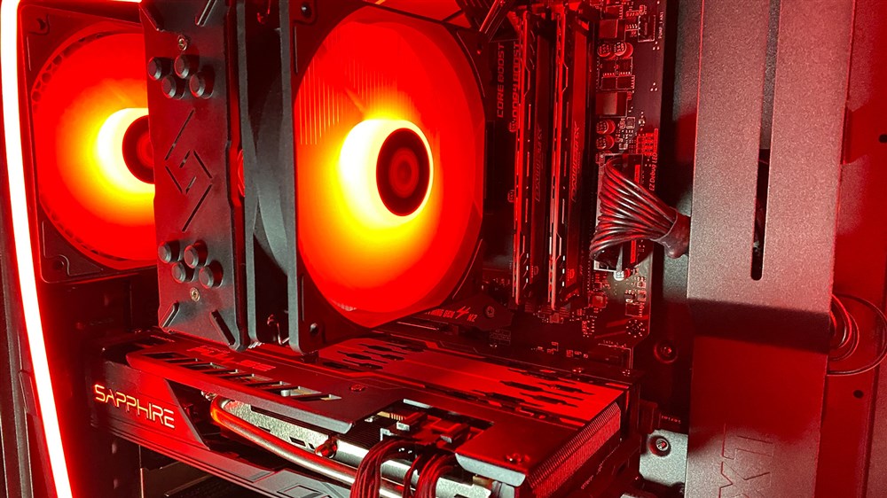 Red AMD - Micro Center Build